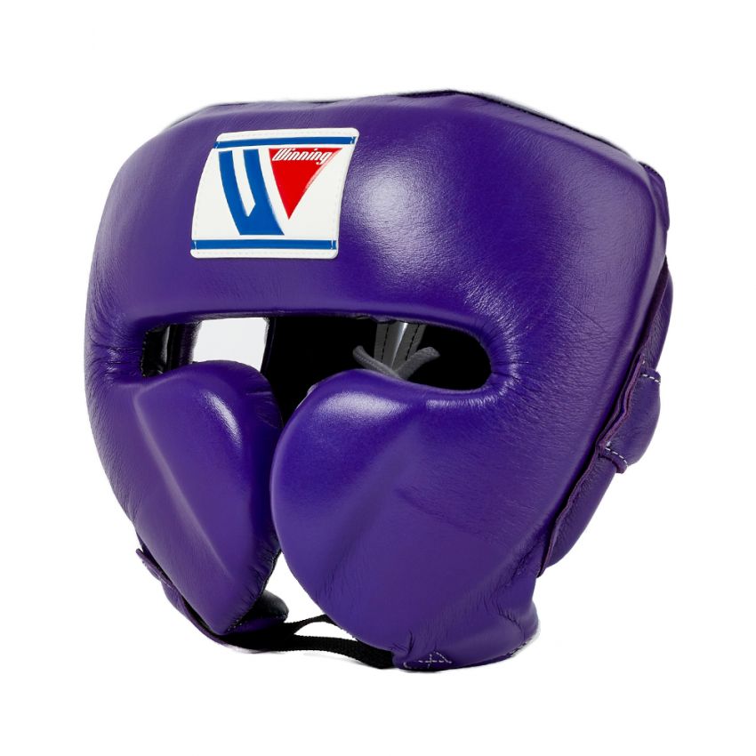 WINNING JAPAN BOXING FG-2900 CUSTOM HEADGUARD WITH CHEEK - PURPLE ...