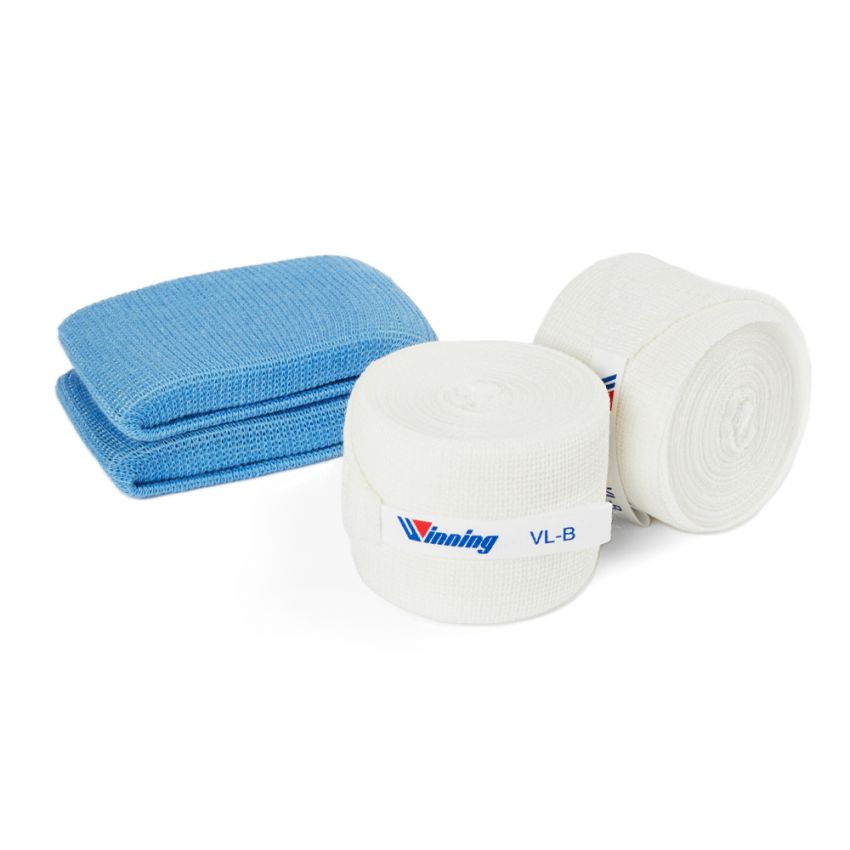 WINNING Boxing Training Bandage Extensible type VL-B × Knuckle Guard N ...